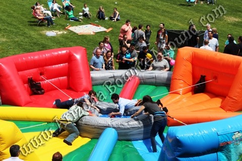 Giant Hungry Hippo Inflatable Game Rental Denver, Colorado Springs ...