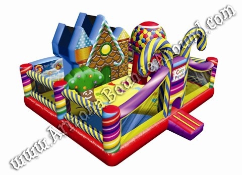Inflatable Candy Land Playland Rentals in Denver, Colorado - Candy Shop ...
