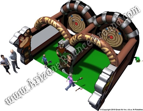 Portable Axe Throwing Game Rentals in Denver Colorado - Rent Axe ...